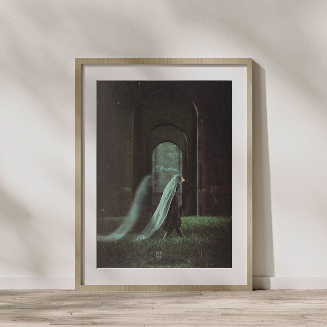 Gateway: Halloween Occult Poster, Witchy Ghostly Wall Decor, Occult ...