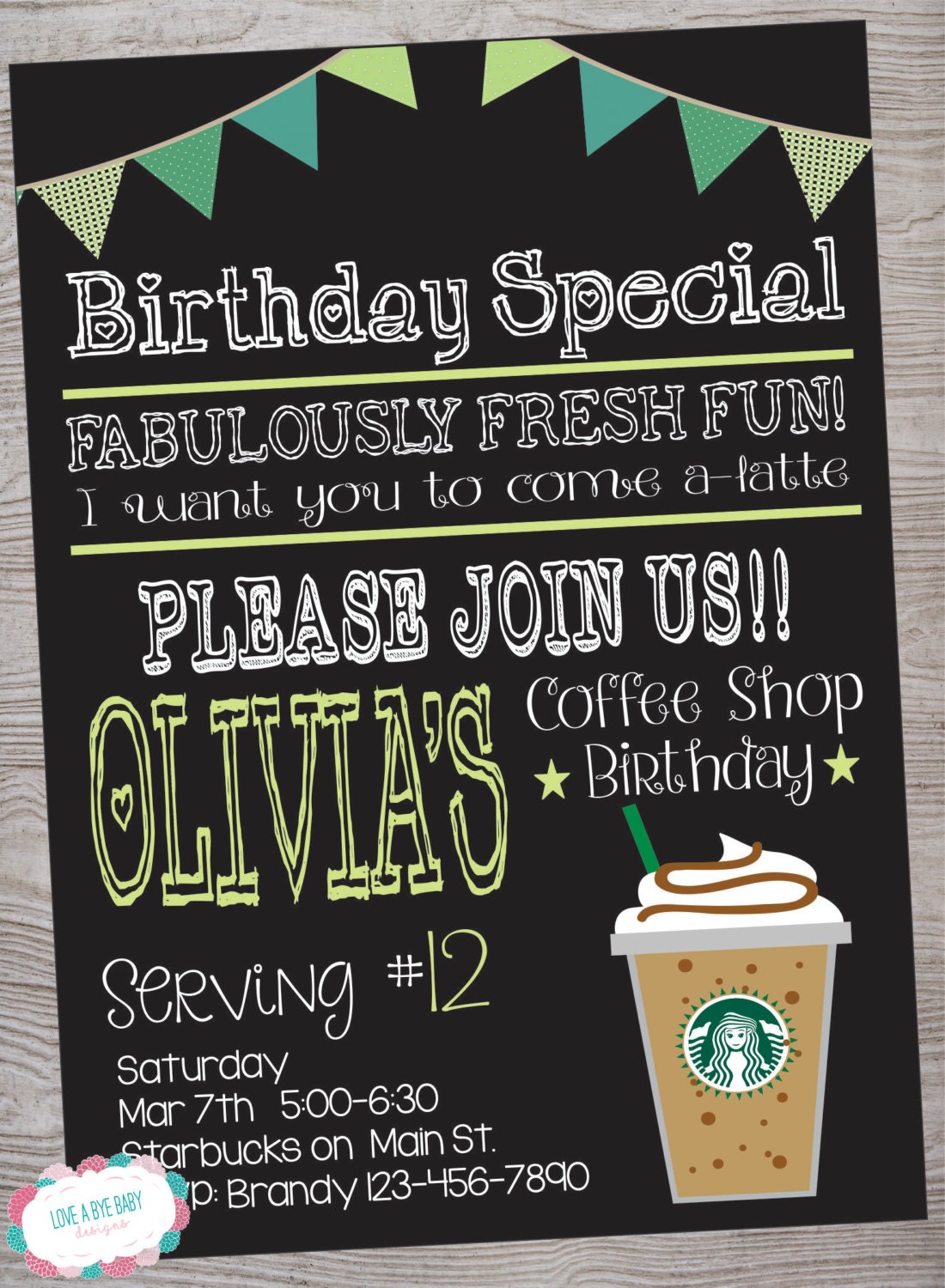 Cafe Coffee Shop Inspired Birthday Party Invitation Printable Etsy cafe-coffee-shop-inspired-birthday-party-invitation-printable-etsy