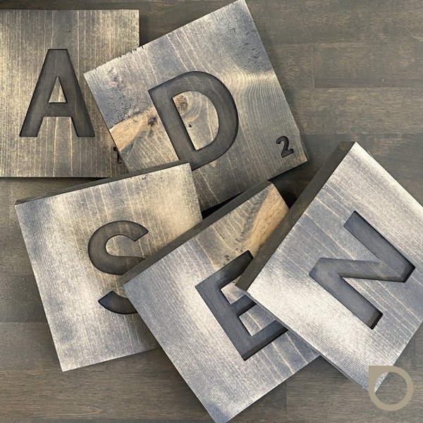 Large Scrabble Letters - Etsy