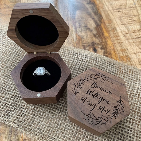 Proposal Ring Box - Etsy