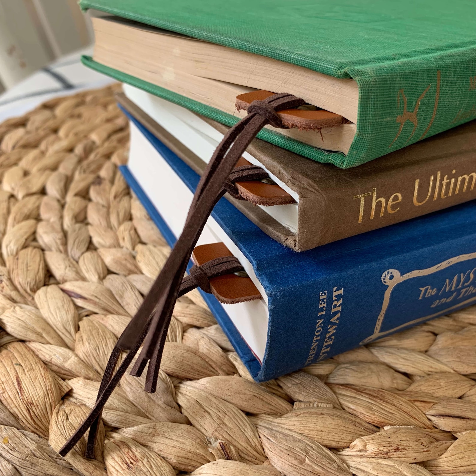 Leather Bookmark Personalized 3rd Anniversary Bookmark to Many More ...