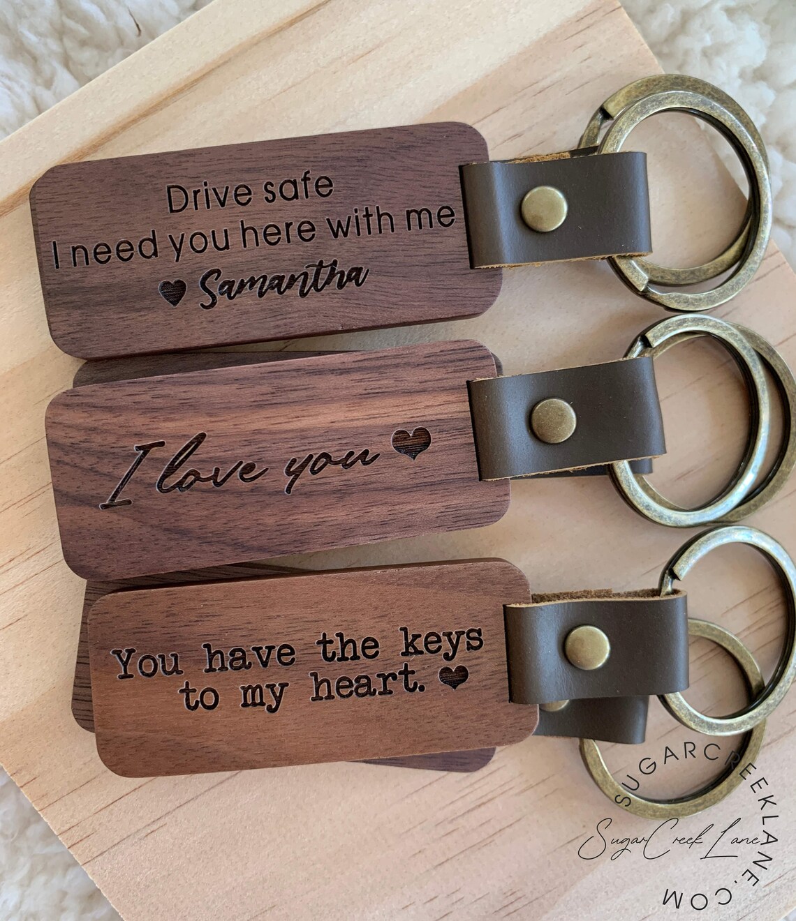 Personalized Key Chain Wood Keychain Wooden Keychain Custom - Etsy