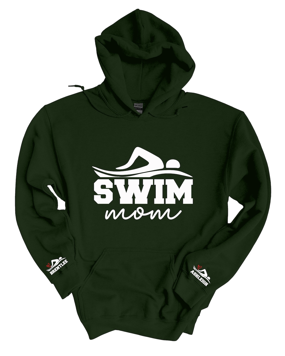 Swim Mom Sleeves Sweatshirt, Swim Grandma Sweatshirt, Swim Mimi ...