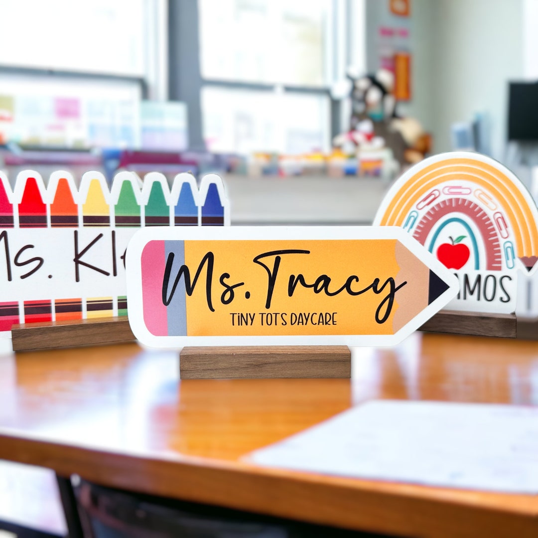 Teacher Desk Signs - Etsy