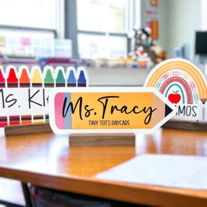 Teacher Desk Signs - Etsy