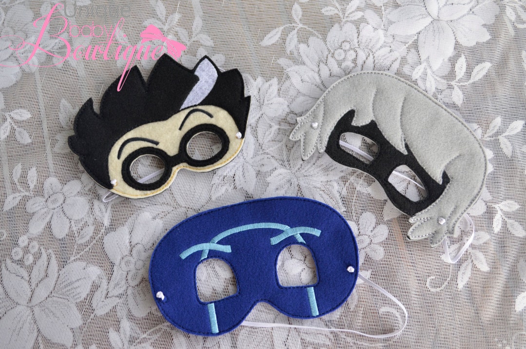 PJ Mask Inspired Villain Set ADULT SIZES - Etsy