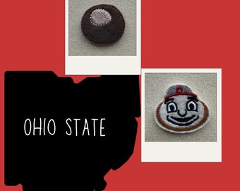 Ohio State Buckeyes Badge Reel - Etsy