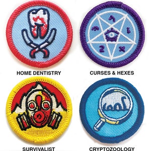 Alternative Scouting for Girls and Boys Merit Badges - SINGLE BADGES - Etsy
