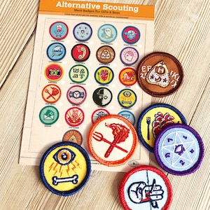 Alternative Scouting for Girls and Boys Merit Badges - FULL SET OF 24 ...