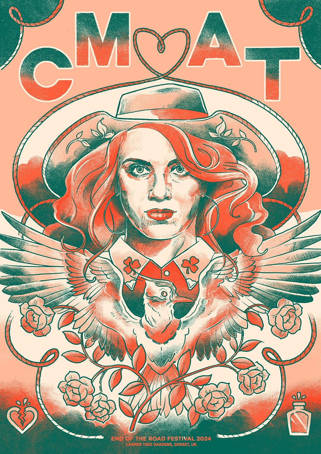 CMAT - Official Poster, End of the Road 2024 - Etsy