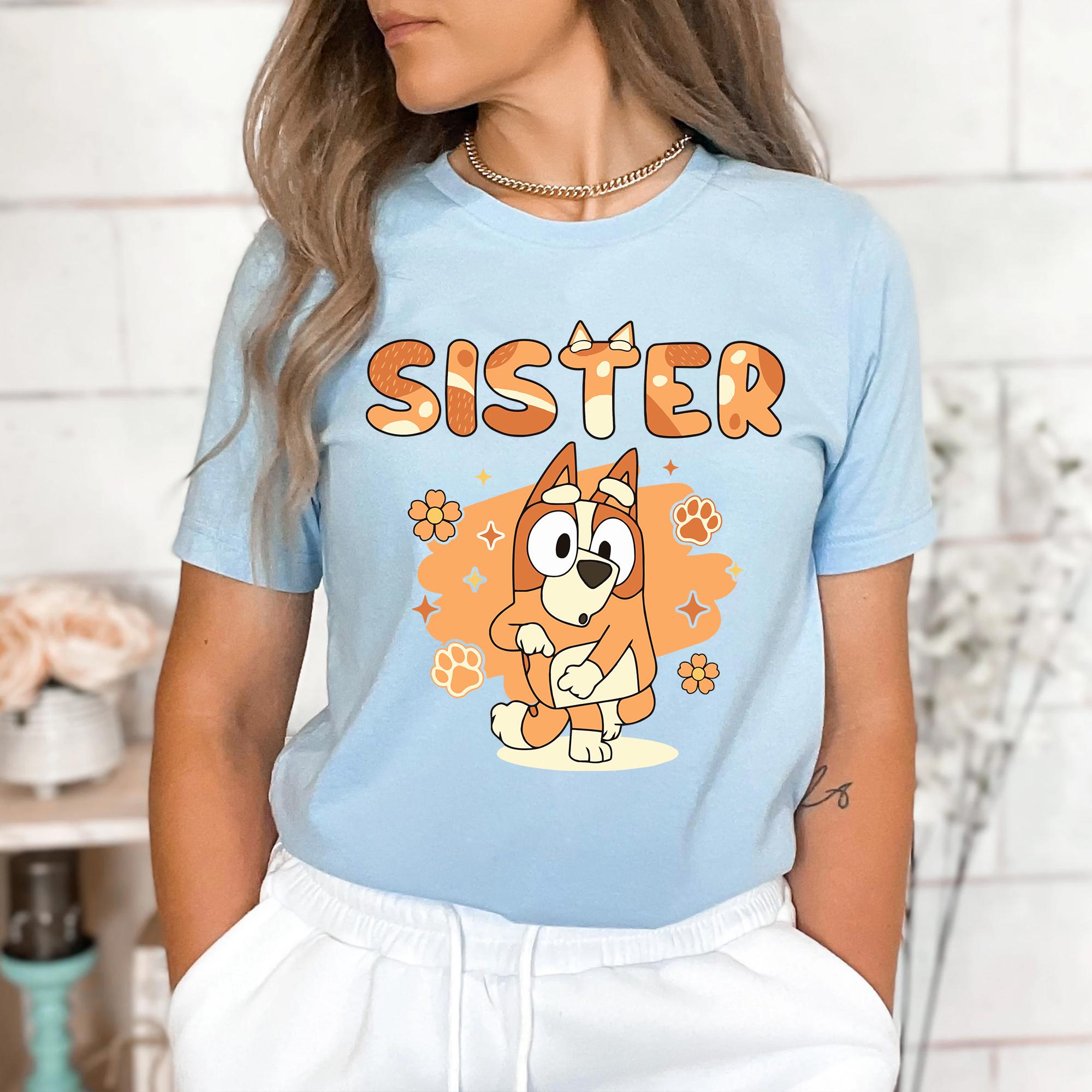 Hermana PNG, Familia Bluey Png, Archivos de calcomanías, Pegatinas de ...