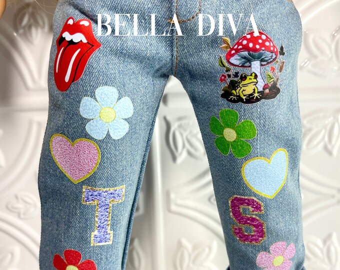 18" Girl Doll DENIM JEANS SWIFTIE Custom Design-create Your ...