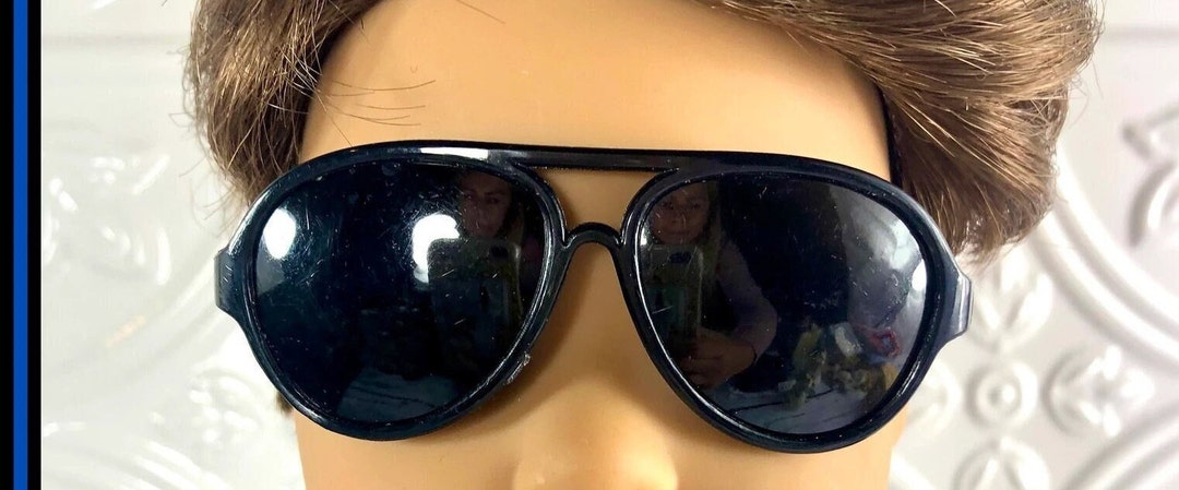 18" Doll Sunglasses: Black Aviator Shades for Boy or Girl Dolls - Etsy