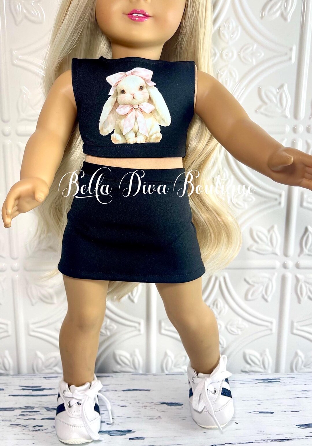 Personalized 18" Girl Doll Crop Top: Custom Design Doll Clothes - Etsy