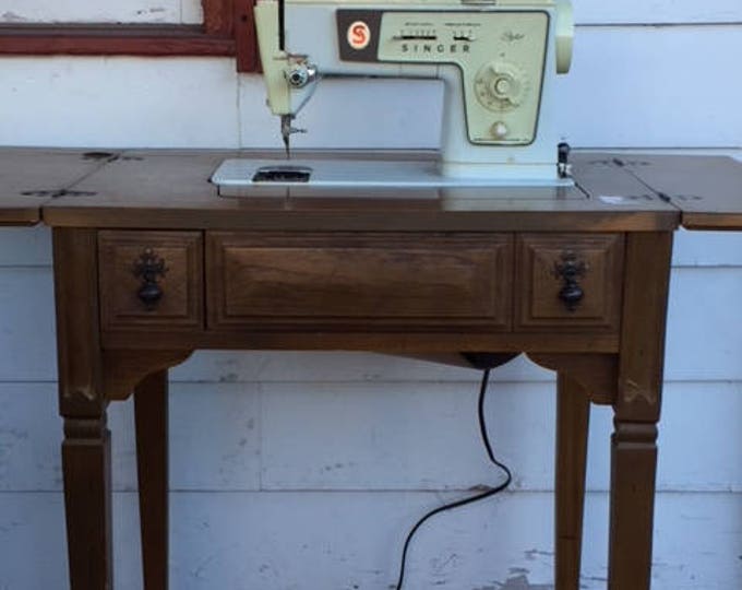Vintage Singer Stylist Sewing Machine Zigzag Model 418 - ***PICK UP ...