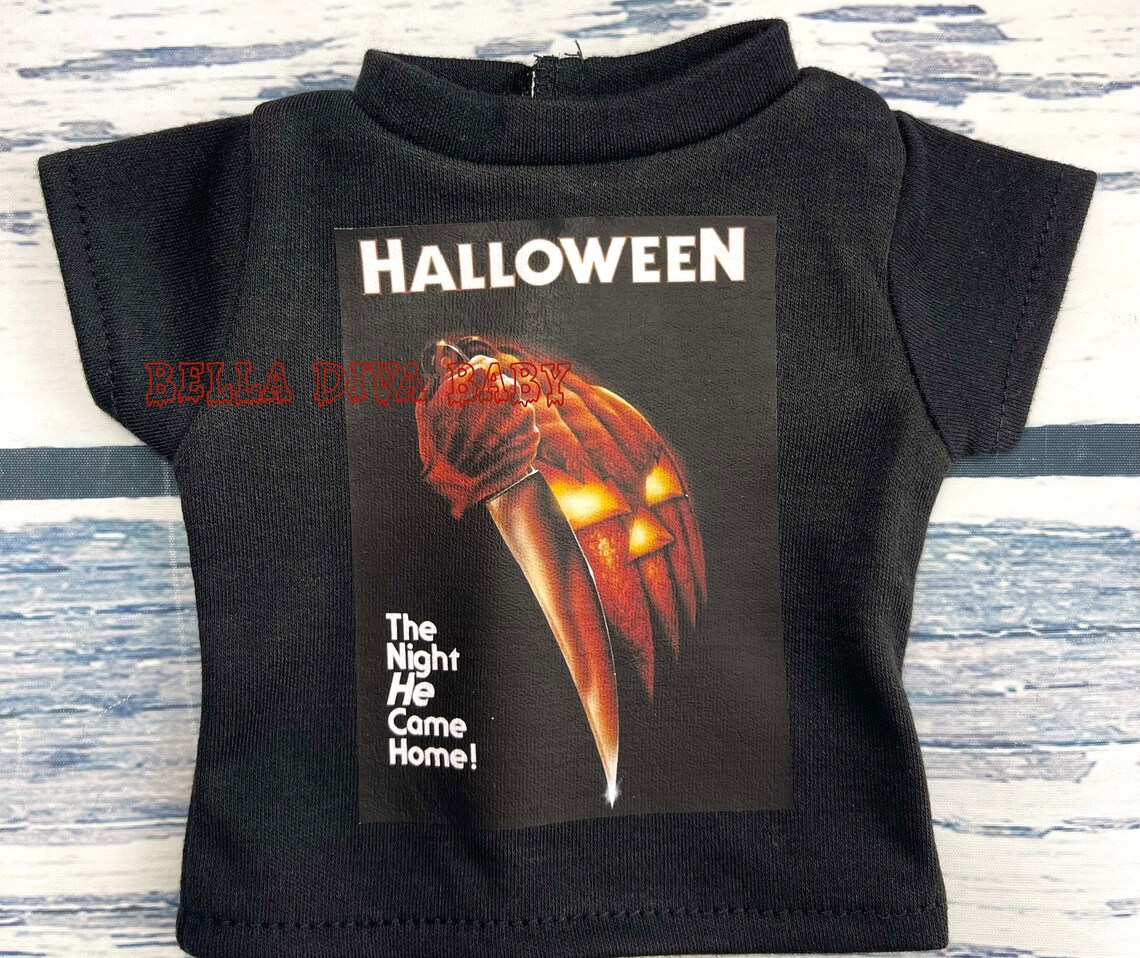 18" Girl Doll LET'S GO GHOULS Custom Shirts -create Your Own Halloween ...