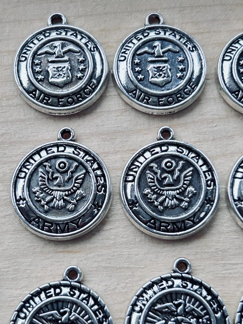 US Military Charm Pack 140~air Force-army-navy-marine-mom-wife-flags ...