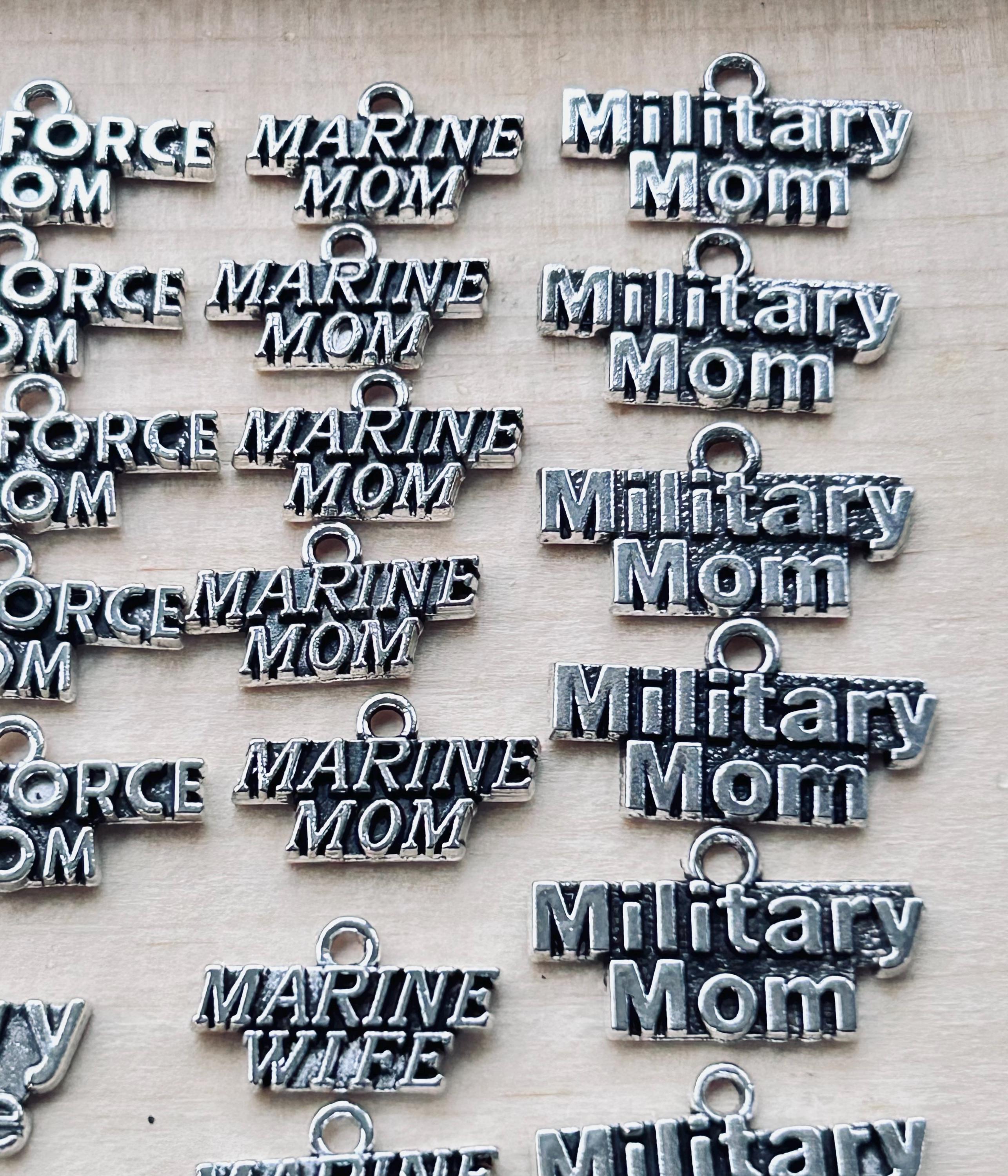 US Military Charm Pack 140~air Force-army-navy-marine-mom-wife-flags ...
