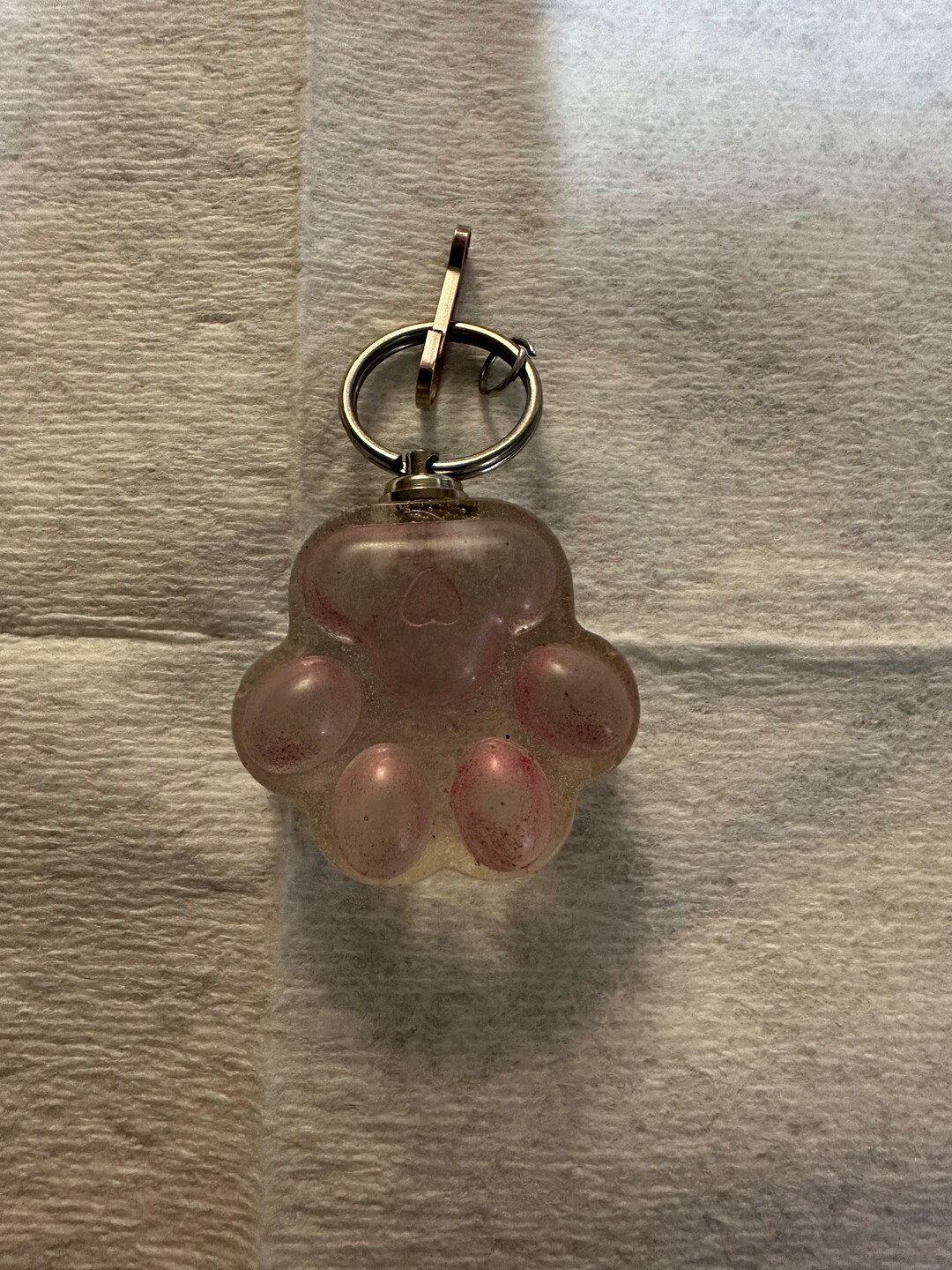Light up Paw Key Chain White Light - Etsy