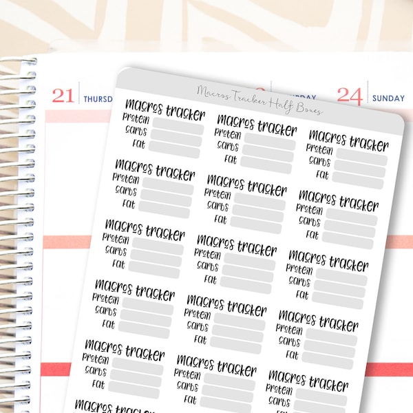 Macros Stickers - Etsy