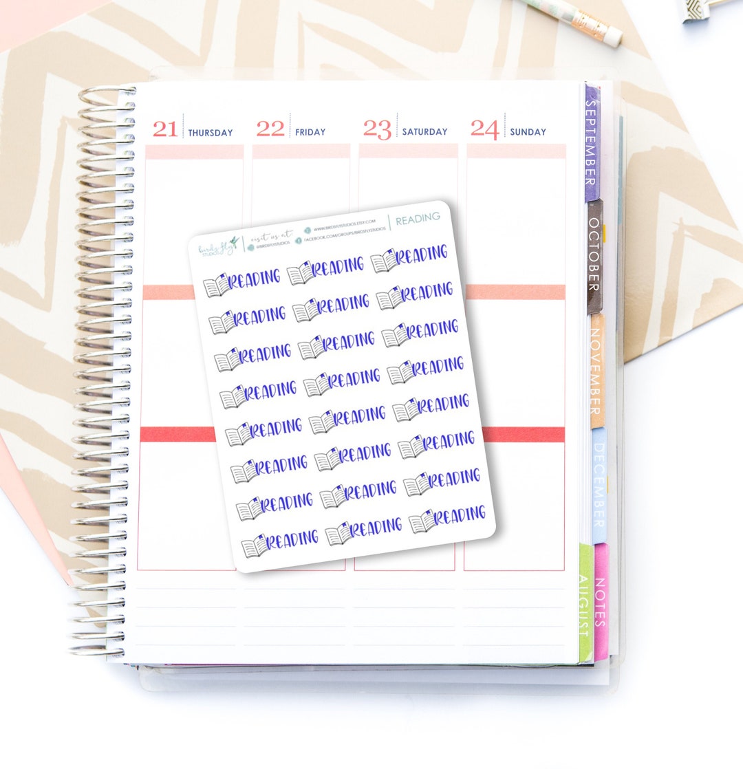 Reading Stickers / Virtual Learning Stickers / Distance Learning ...