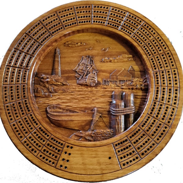 Cribbage Board Boat - Etsy