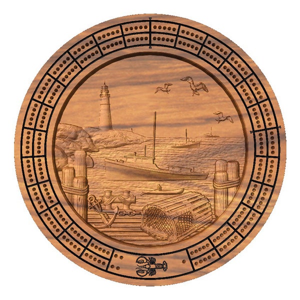 Cribbage Board Boat - Etsy