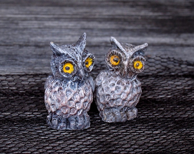 Miniature Owl for Your Dollhouse - Etsy