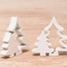 Cute Miniature Wooden Fir Trees Pair for Your Dollhouse - Etsy