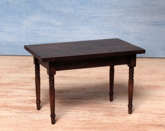 Rustic Miniature Table for Your Dollhouse - Etsy