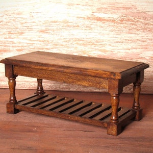Rustic Miniature Table for Your Dollhouse - Etsy