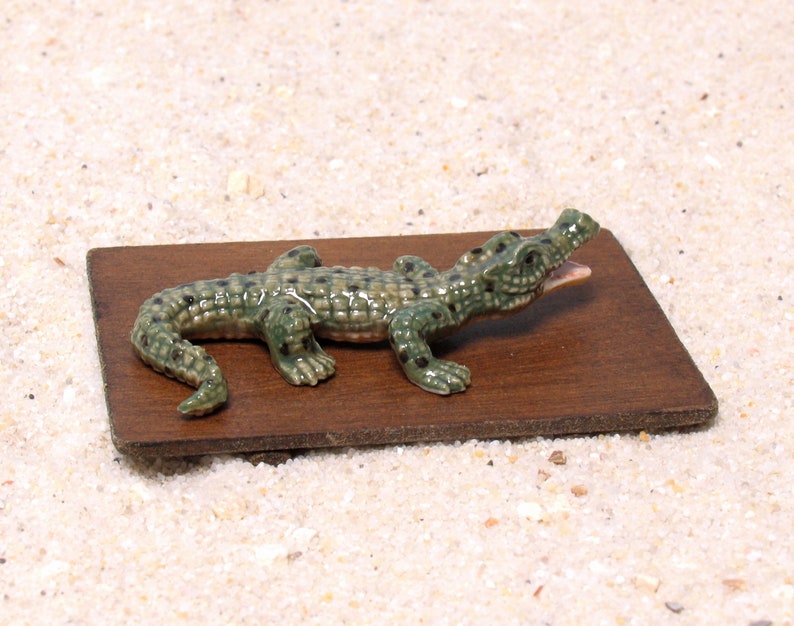 Miniature Crocodile 1 for Your Dollhouse - Etsy