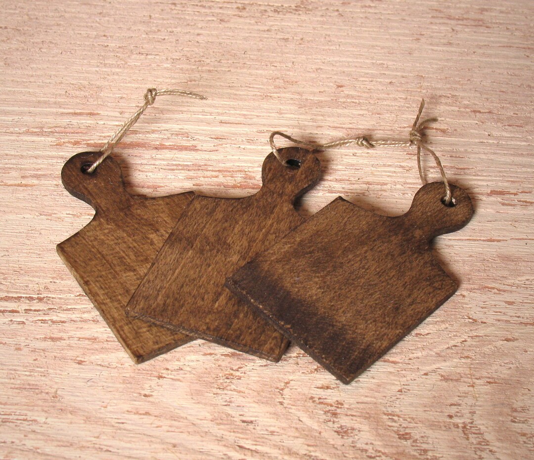 Rustic Miniature Cutting Board for Your Dollhouse Kitchen - Etsy