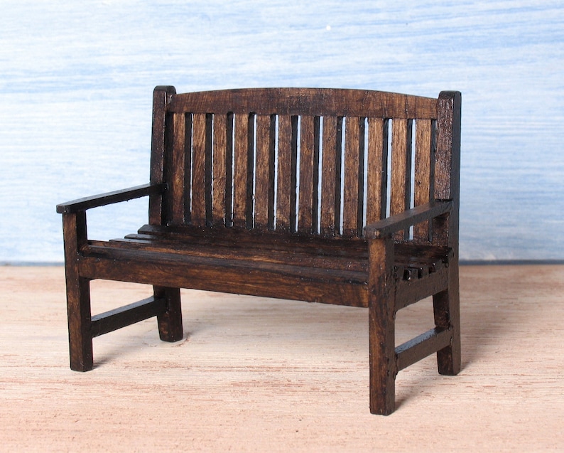 Miniature Garden Bench for Your Fairy Garden - Etsy
