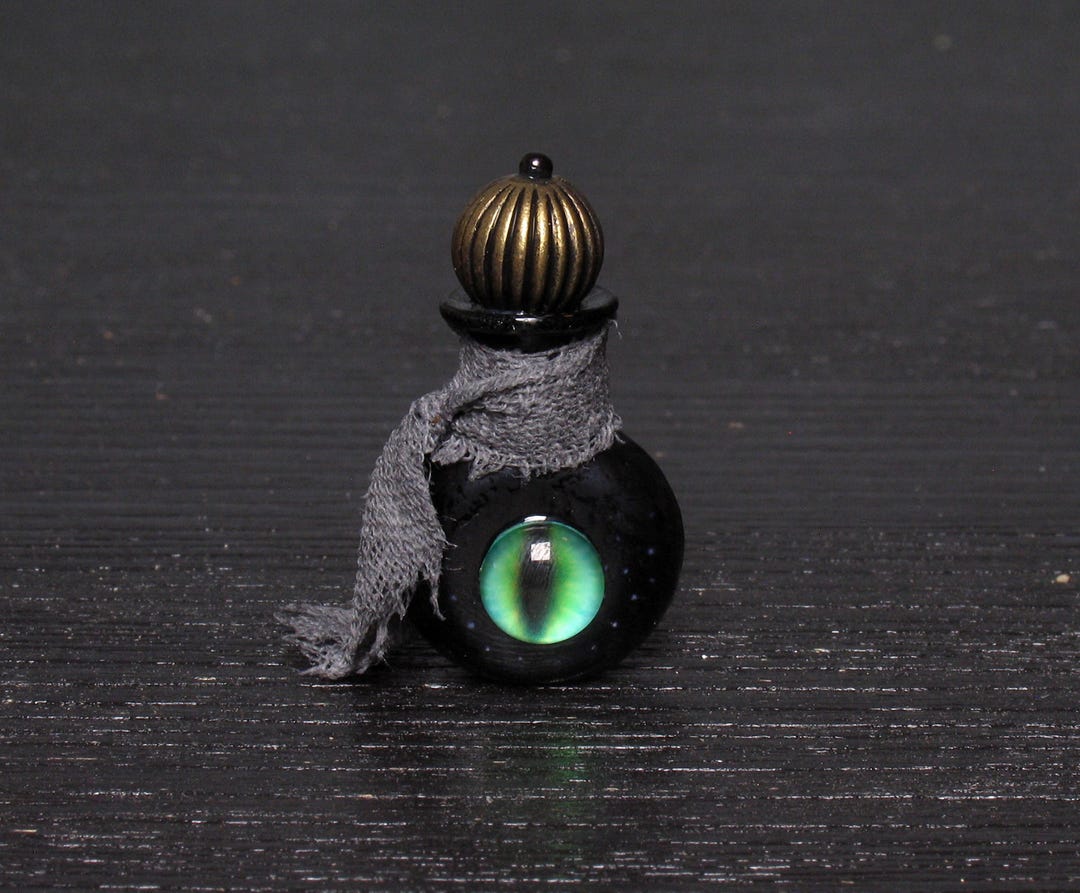 Magical Miniature Bottle With Eyeball - Etsy