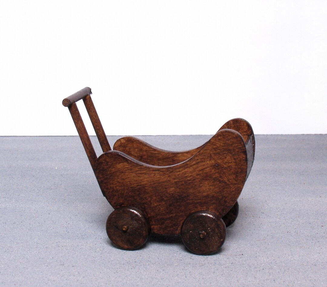 Rustic Miniature Doll Buggy for Your Dollhouse - Etsy