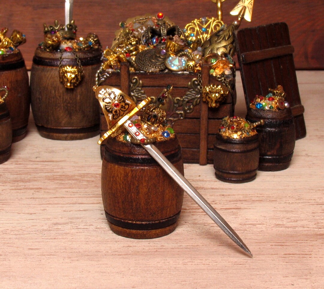 Miniature Sword for Your Dollhouse 38 - Etsy