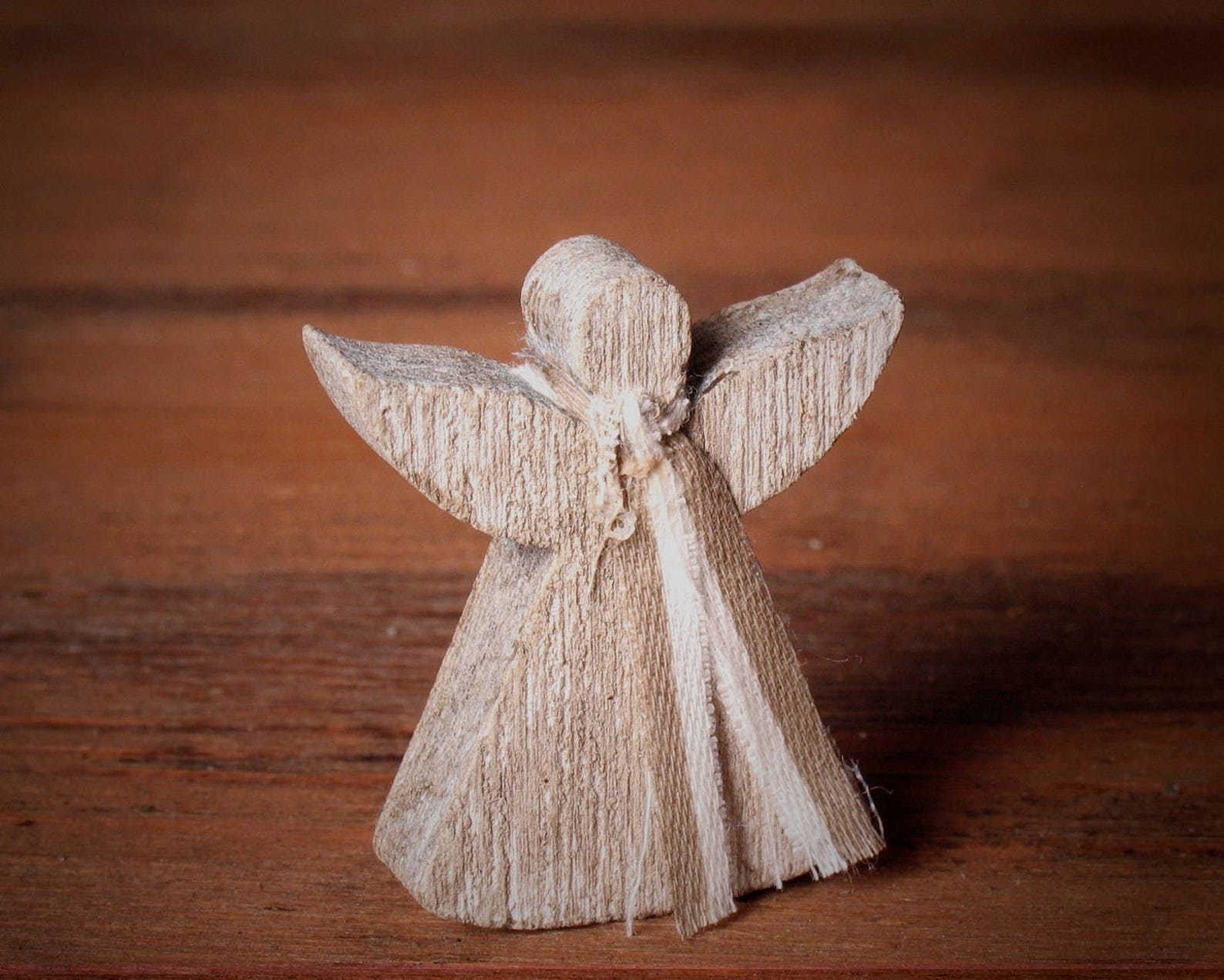 Rustical Miniature Wooden Angel for Your Dollhouse - Etsy