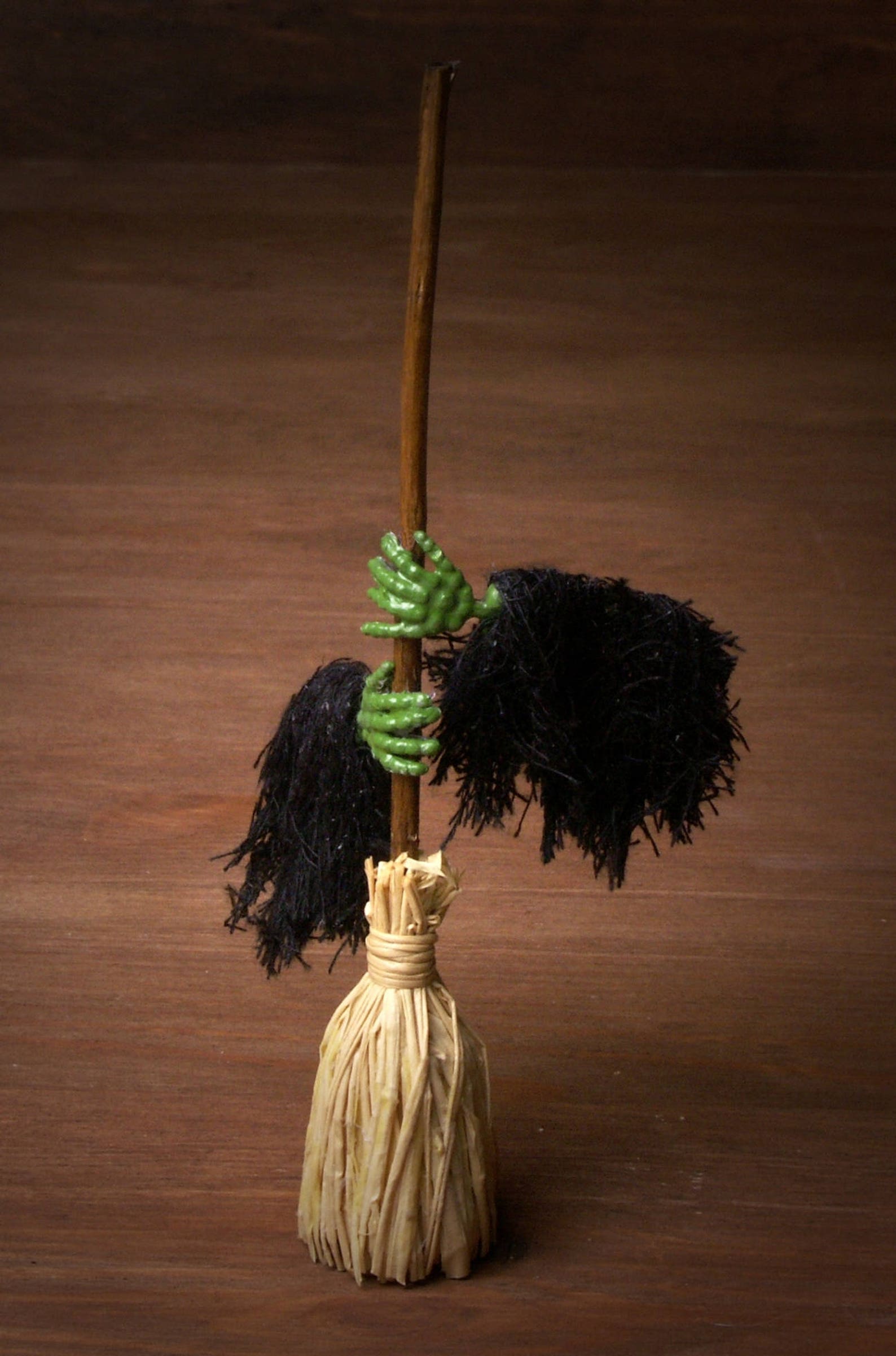 Enchanted Miniature Witch's Broom for Your Dollhouse - Etsy