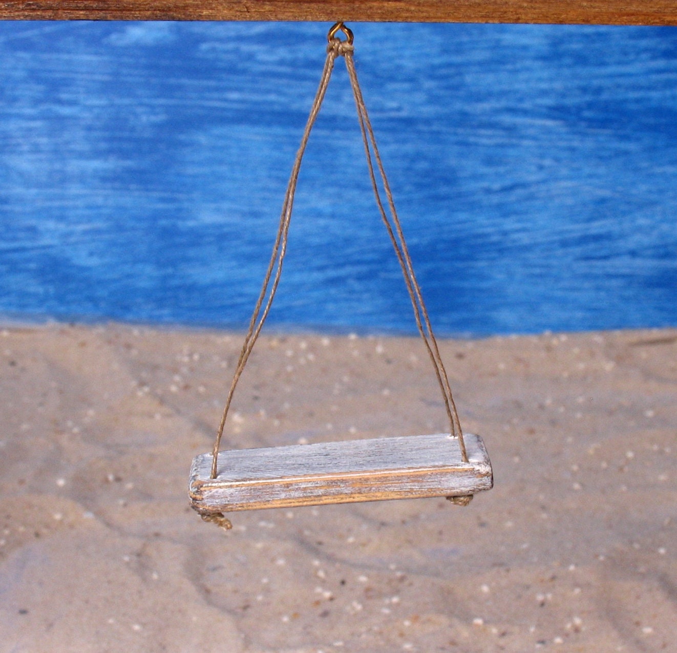 Shabby Chic Miniature Hanging Rack for Your Dollhouse - Etsy