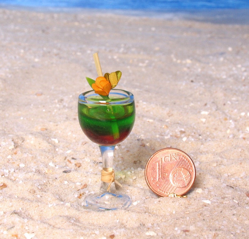 Tropical Miniature Hawaiian Cocktail in Scale 1/6 - Etsy