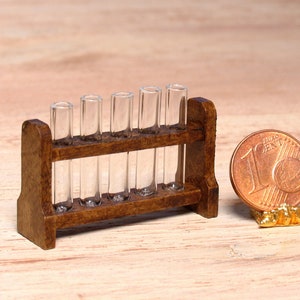Miniature Test Tubes in Stand for Your Dollhouse - Etsy