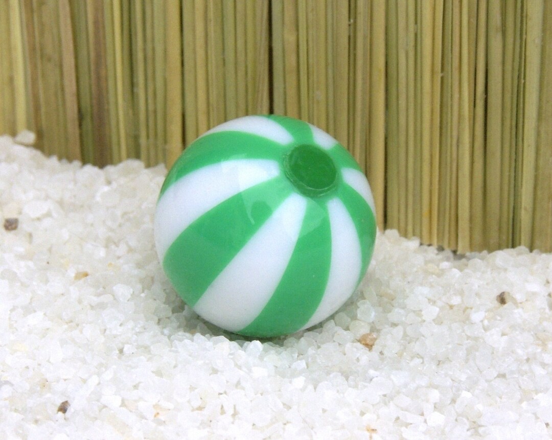 Green Miniature Beach Ball for Your Dollhouse - Etsy