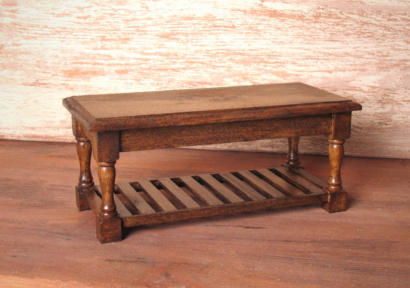 Rustic Miniature Table for Your Dollhouse | Etsy