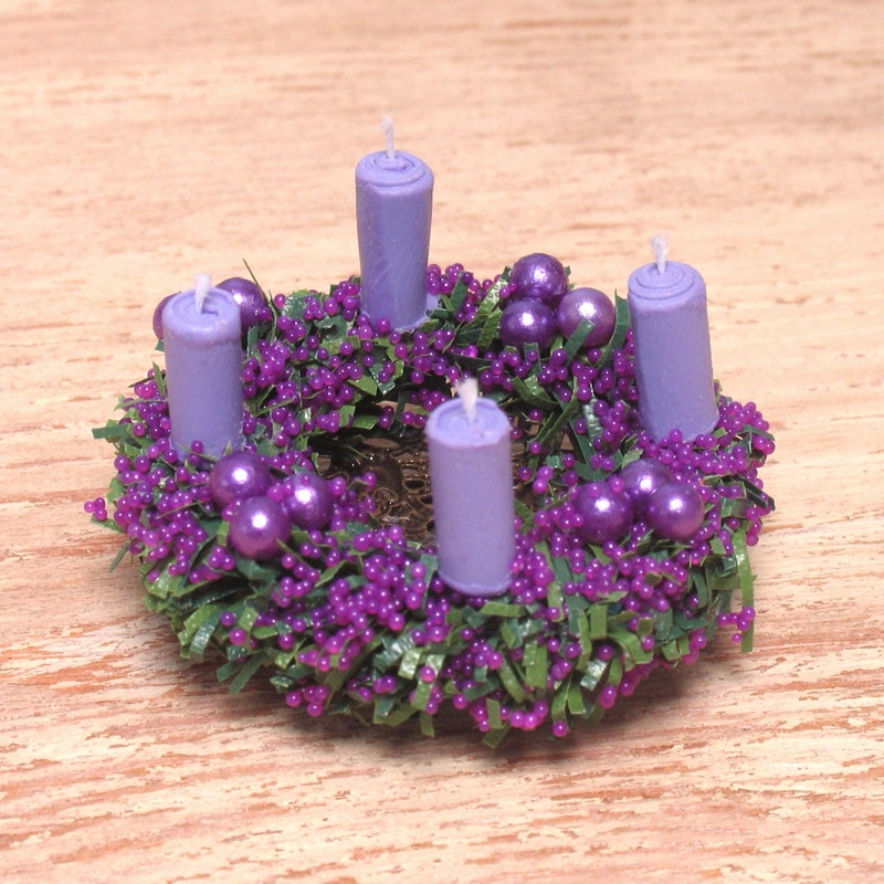 Advent Wreath - Etsy