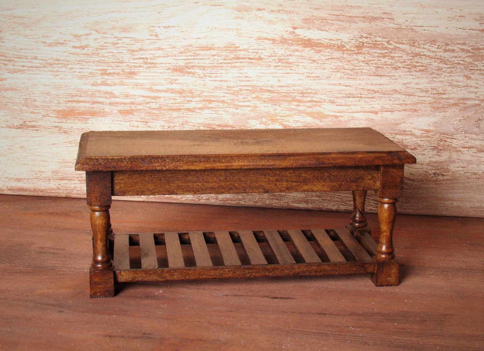 Rustic Miniature Table for Your Dollhouse | Etsy