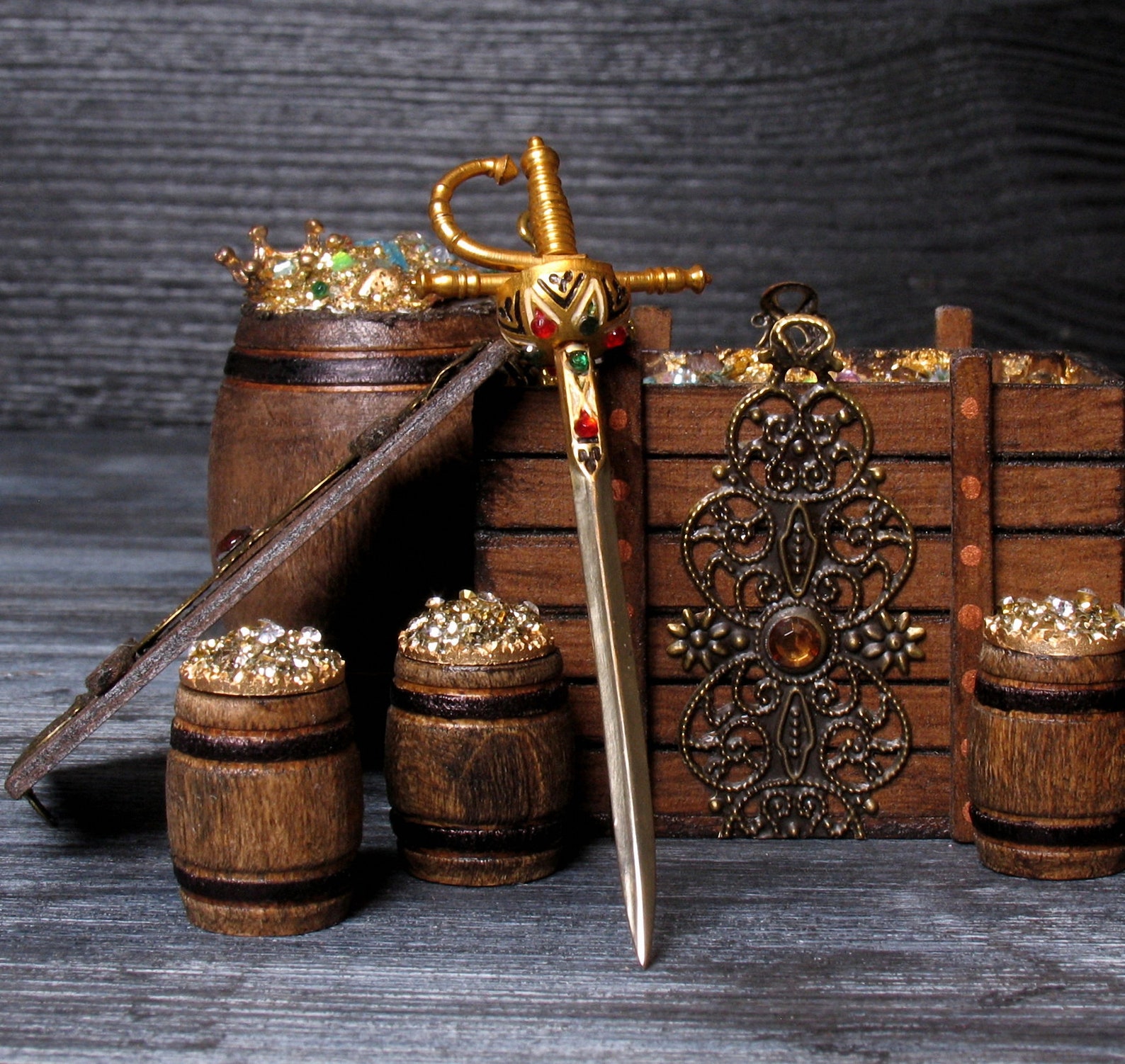 Miniature Sword for Your Dollhouse 15 - Etsy