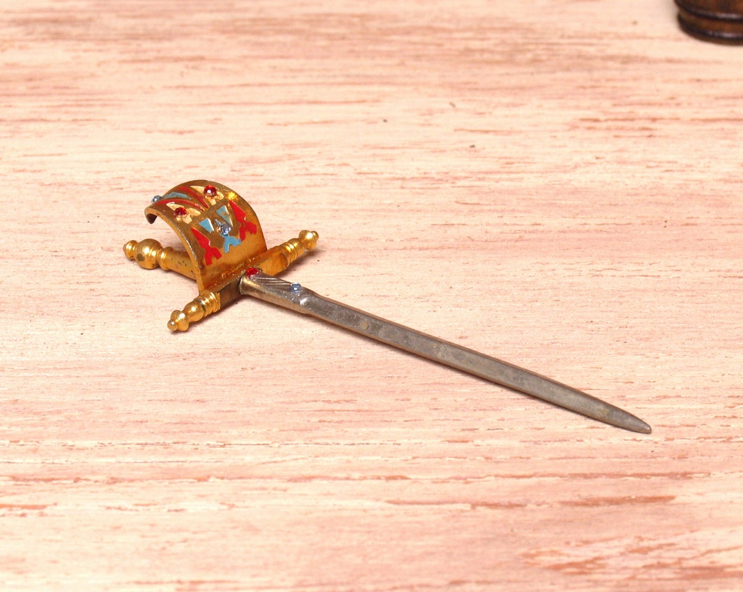 Miniature Sword for Your Dollhouse 41 - Etsy