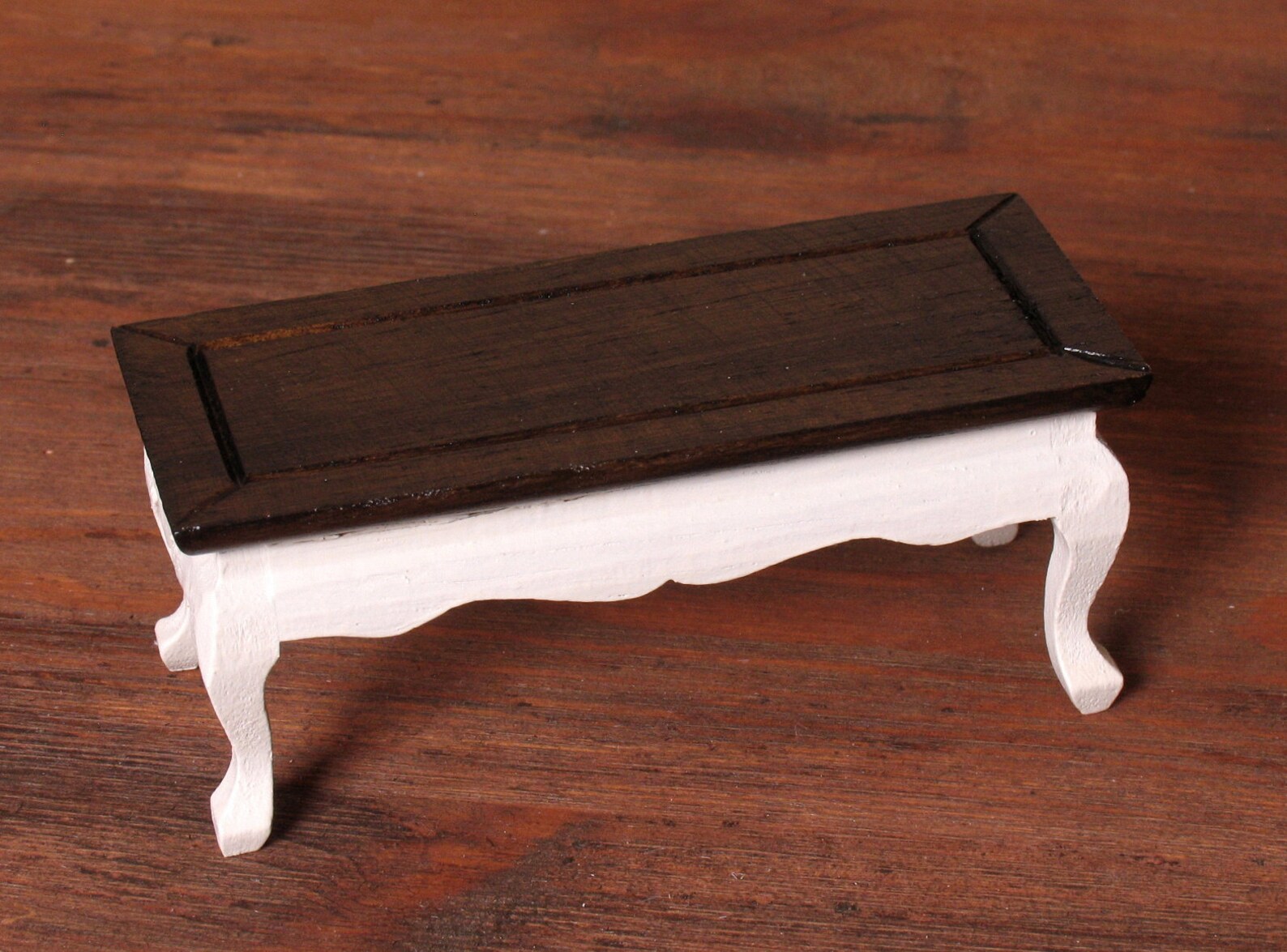 Rustic Miniature Coffee Table for Your Dollhouse | Etsy