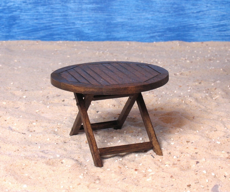 Miniature Garden Table for Your Dollhouse | Etsy